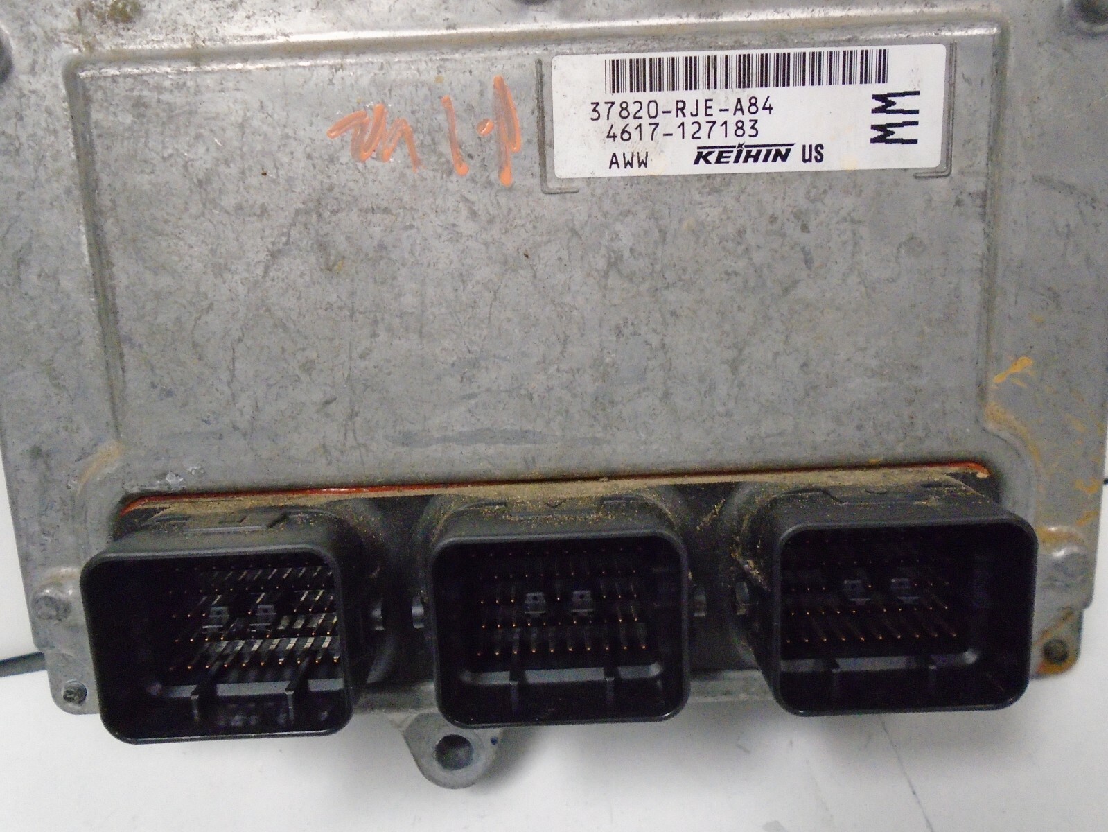 2006 2007 Honda Ridgeline ECM Engine Control Module ECU with Key 37820 ...