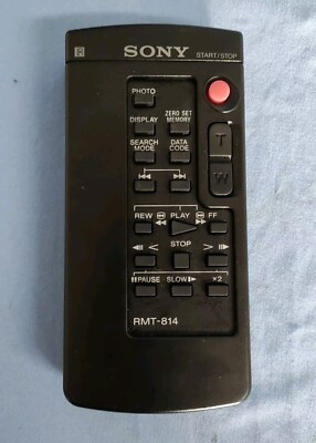Sony RMT-814 Mini DV Camcorder Remote Control for DCR-TRV110, TRV230 ...
