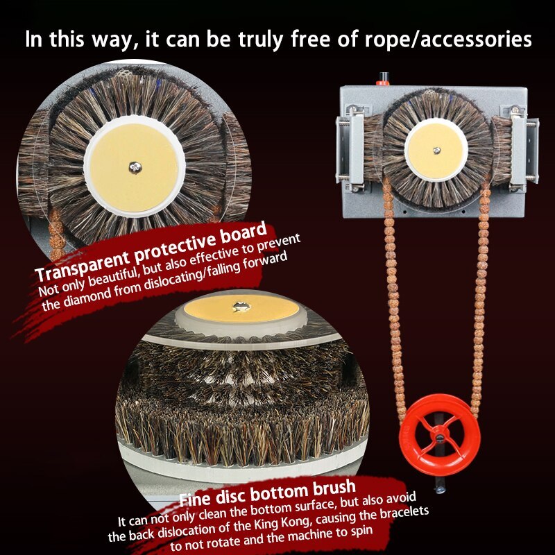 Manual Bead Polishing Machine Wenwan Buddha Bead Polishing Machine ...