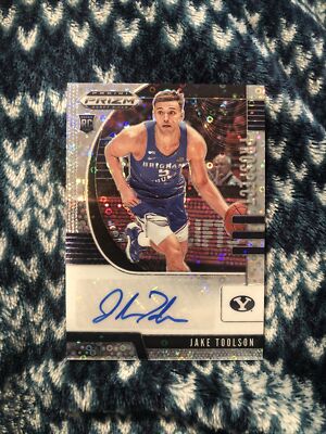 2020 Panini Prizm Draft Picks Prospect Fast Break Jake Toolson #PA-JT ...
