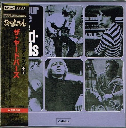 The Yardbirds "For Your Love" Japan LTD Mini-LP CD Paper Sleeve w/OBI ...