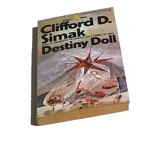 Destiny Doll by Clifford D. Simak 1975, Trade Paperback book Berkley SF ...
