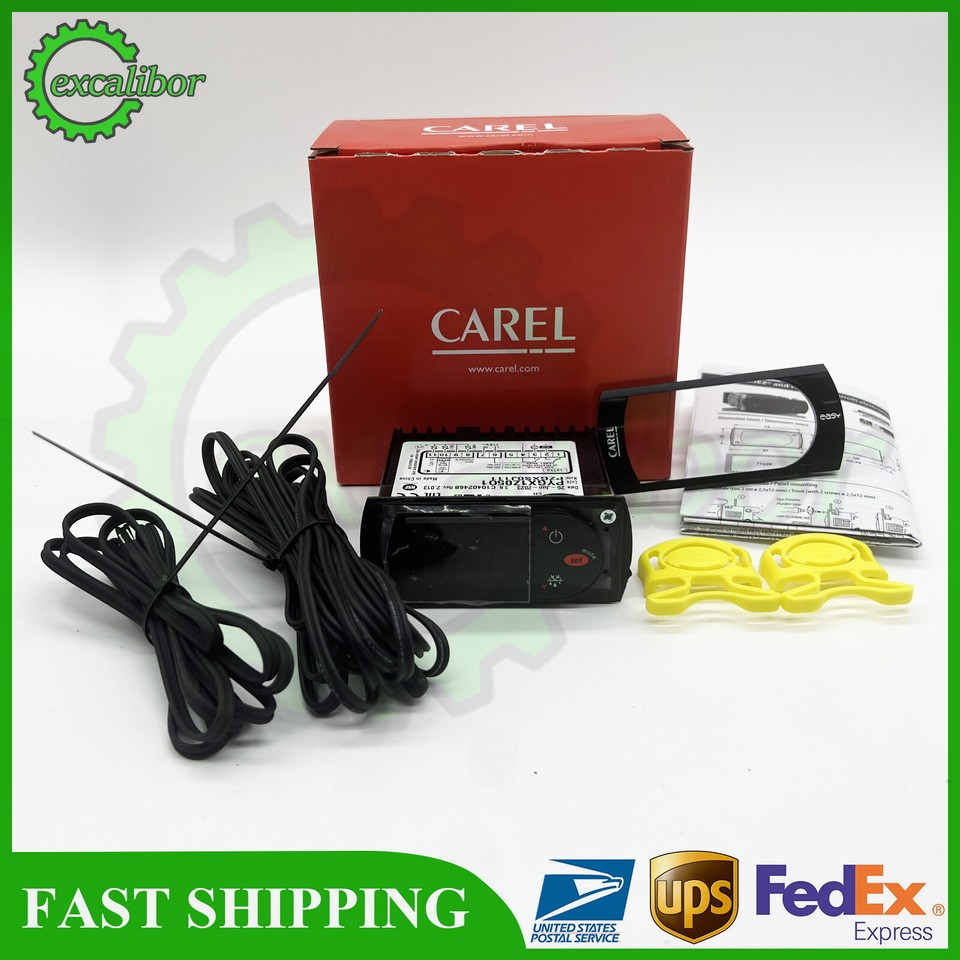 Carel Temperature Thermostat PZGXS0J111 with 2 Temperature Sensor ...