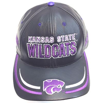 Kansas State WILDCATS, LOGO COLLAGE TEAM BASEBALL LEATHER CAP | eBay