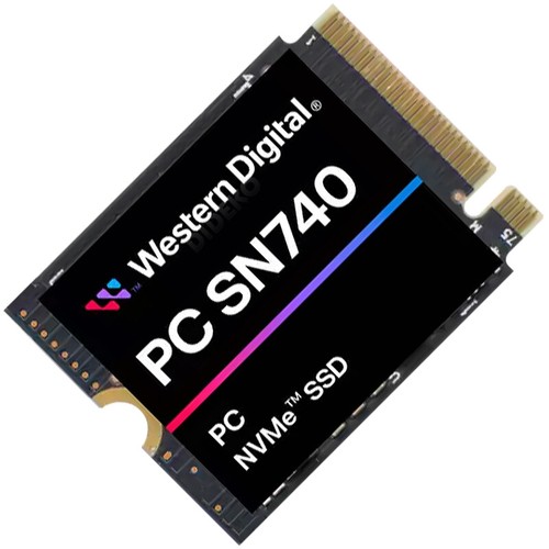 NVMe SSD Western Digital PC SN740 512 GB M.2 NVMe SSD PCIe 4.0 2230 ...
