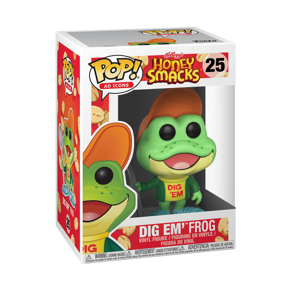 Funko Pop! Vinyl: Ad Icons - Dig Em' Frog #25 889698306744| eBay
