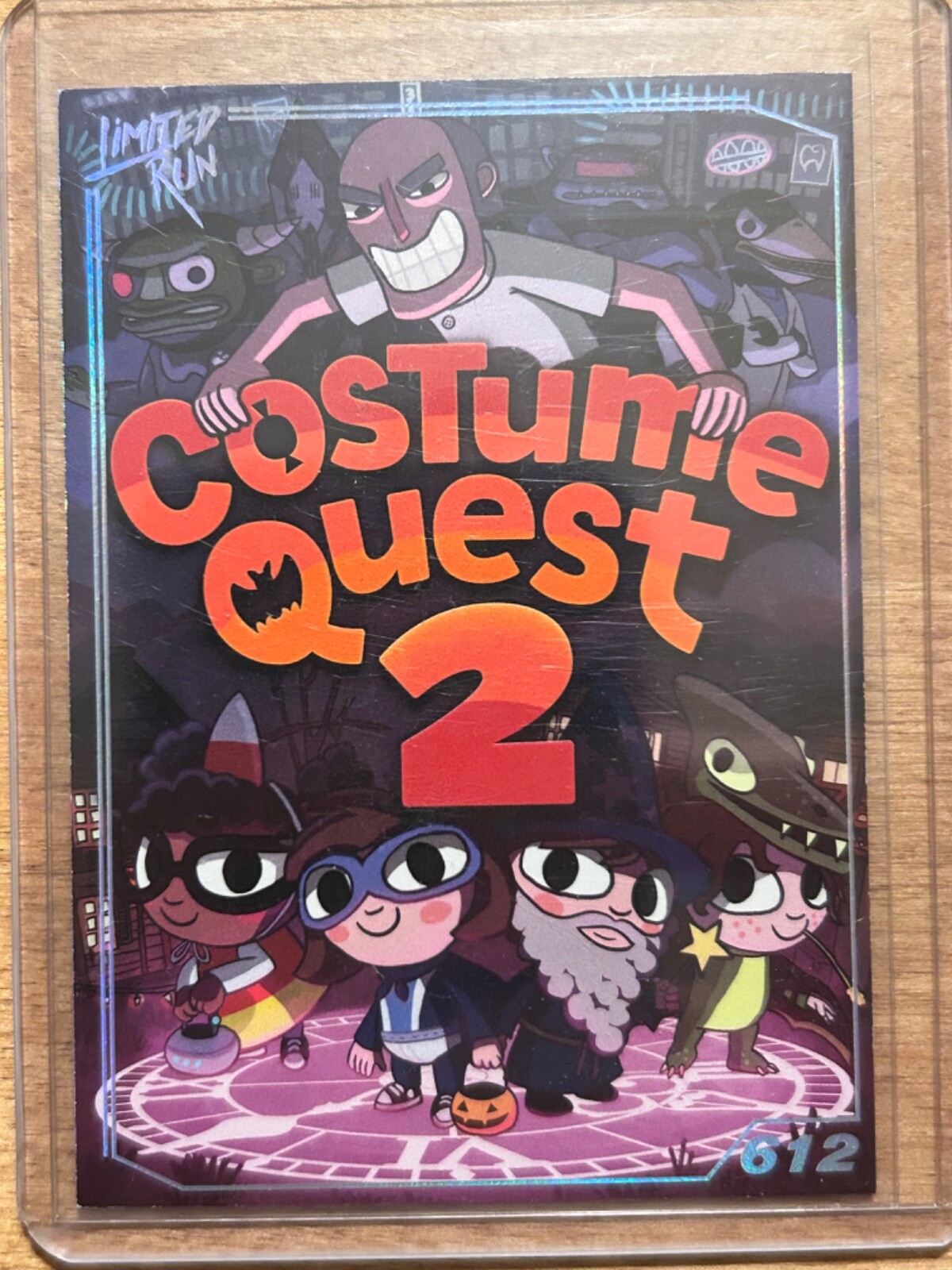 Costume Quest 2 - Limited Run Games - Silver Trading Card #612 - Mint ...