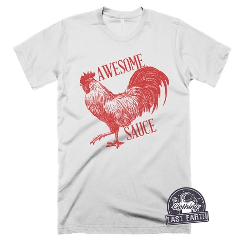 Awesome Sauce T-Shirt As Seen Worn by Ben Afflek Funny Chicken Shirt ...