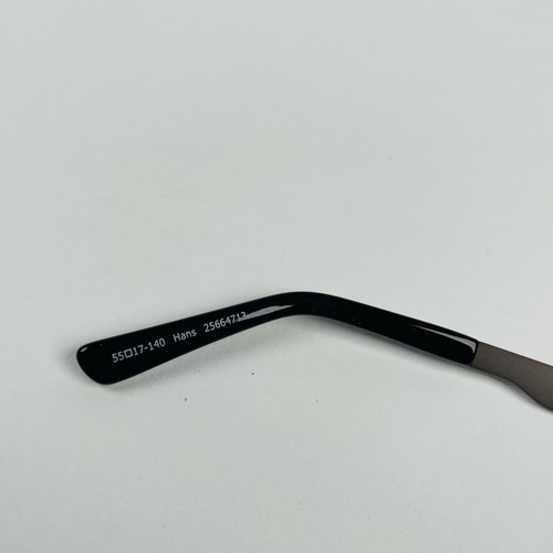 SPECSAVERS eyeglasses GUNMETAL SQUARE glasses frame MOD: HANS 25664713 ...