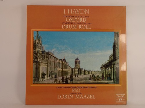 LORIN MAAZEL J.HAYDN SYMPHONY NO. 92 IN G MAJOR (370) 8 Track LP also ...