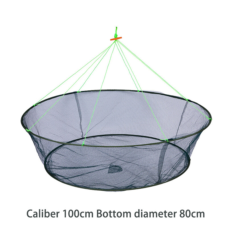 Foldable Drop Net Fishing Landing Prawn Bait Crab Shrimp Pier Harbour ...
