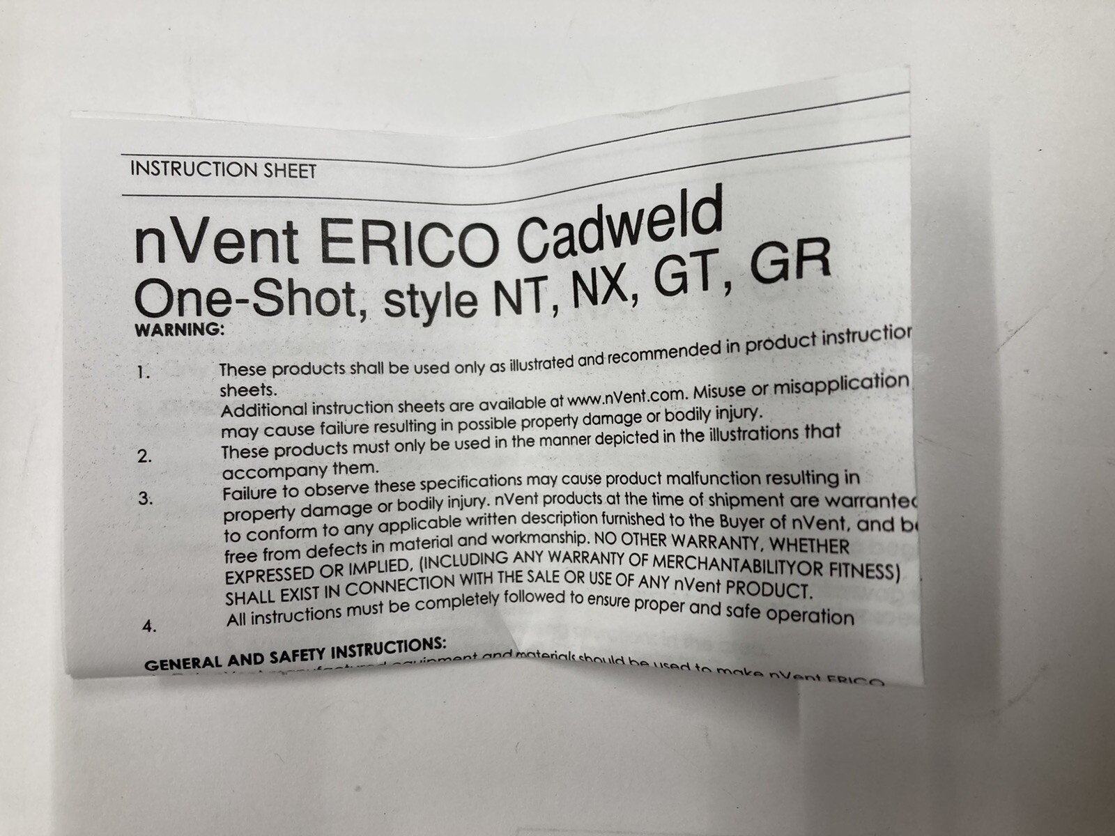 CADWELD One Shot NT1181VPLUS - NVENT for sale online | eBay
