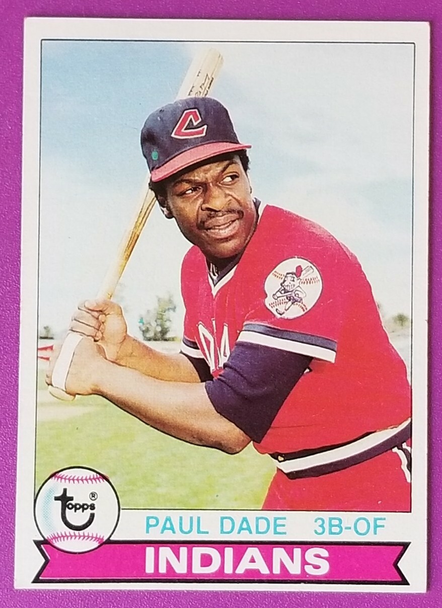 1979 Topps #13 Paul Dade Indians | eBay