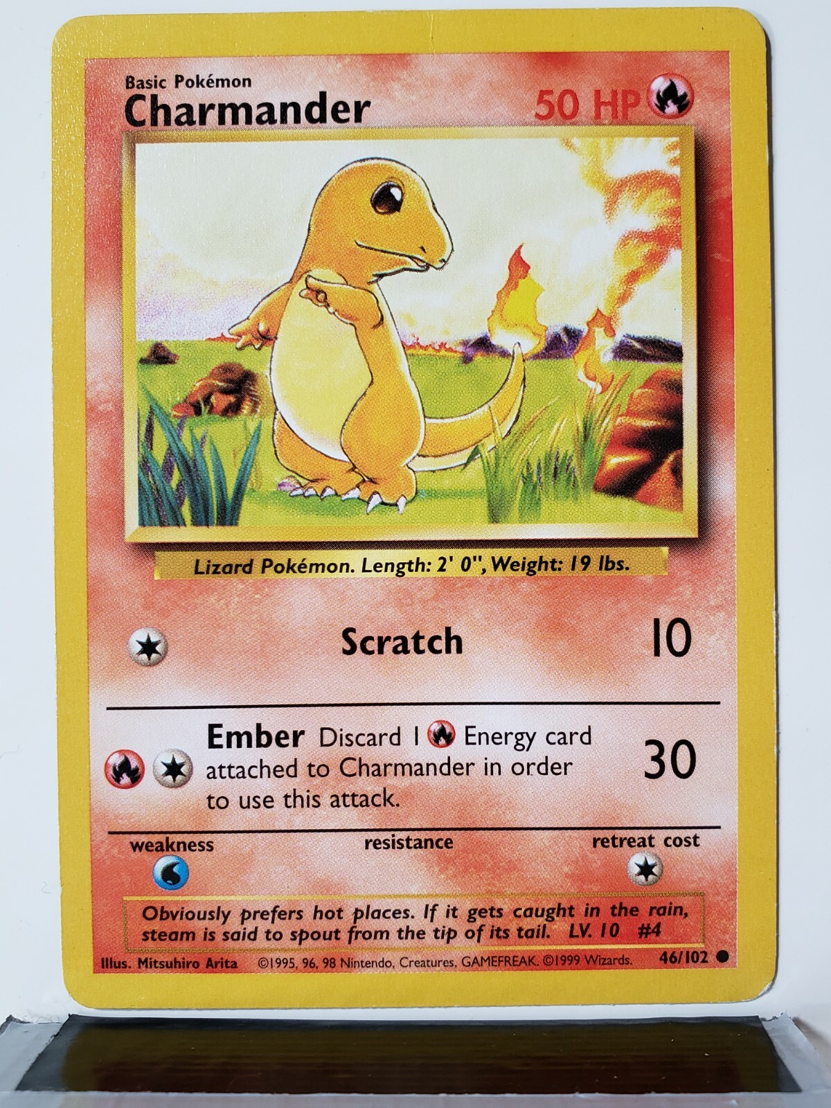 Original Charmander Card