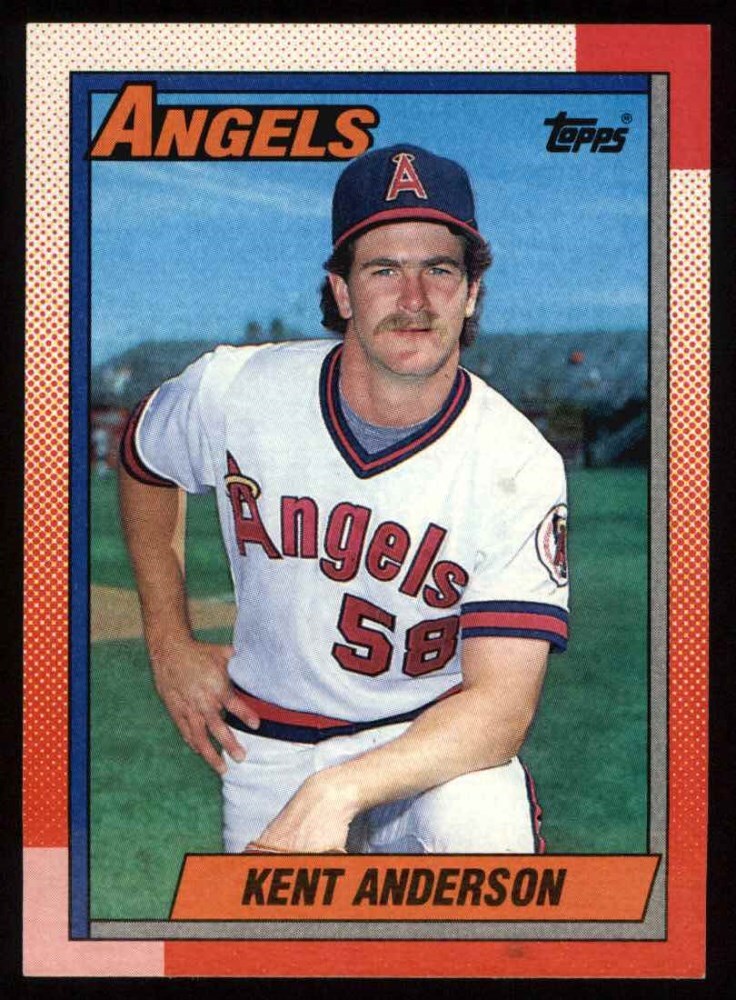 1990 Topps #16 Kent Anderson Angels 8 - NM/MT B90T-A 16 | eBay