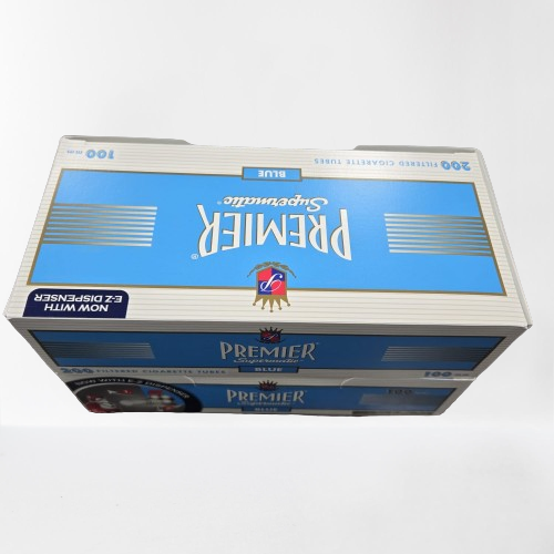 Premier Supermatic Blue Light 100mm Cigarette Tubes ~2 Packs | eBay