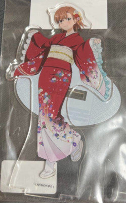 A Certain Magical Index acrylic stand Mikoto Misaka TSUTAYA Japanese ...