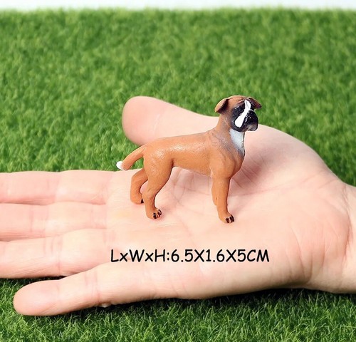 Boxer Dog Animal Toy PVC Action Figure Kids Toys Party Gifts | eBay