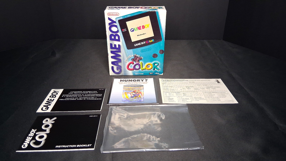 Authentic Vtg Nintendo GameBoy Color Box/Manual/Inserts ONLY - NO ...