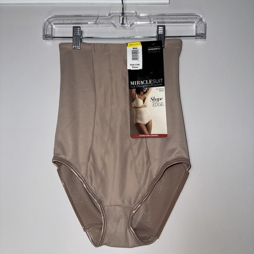 Miraclesuit Extra Firm Control Hi-Waist Brief M Wonderful Edge 2705 ...