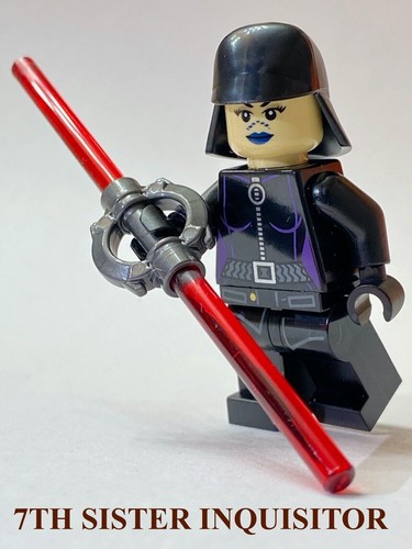 LEGO STAR WARS 7TH SISTER INQUISITOR SITH DARK JEDI CUSTOM NEWLEGO NOT ...