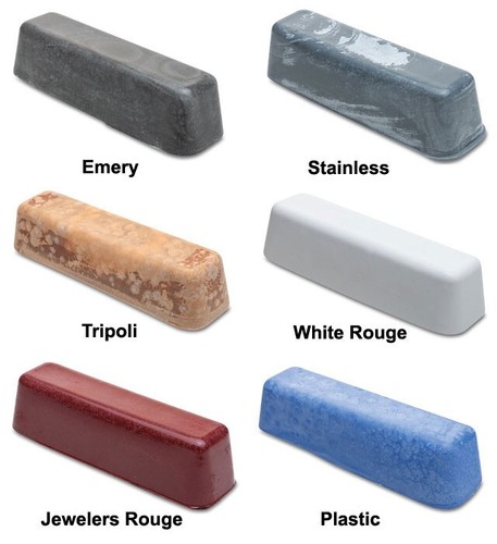 Eastwood Buff Set 6 Bars Different Aluminum Polishing Compounds Metals ...