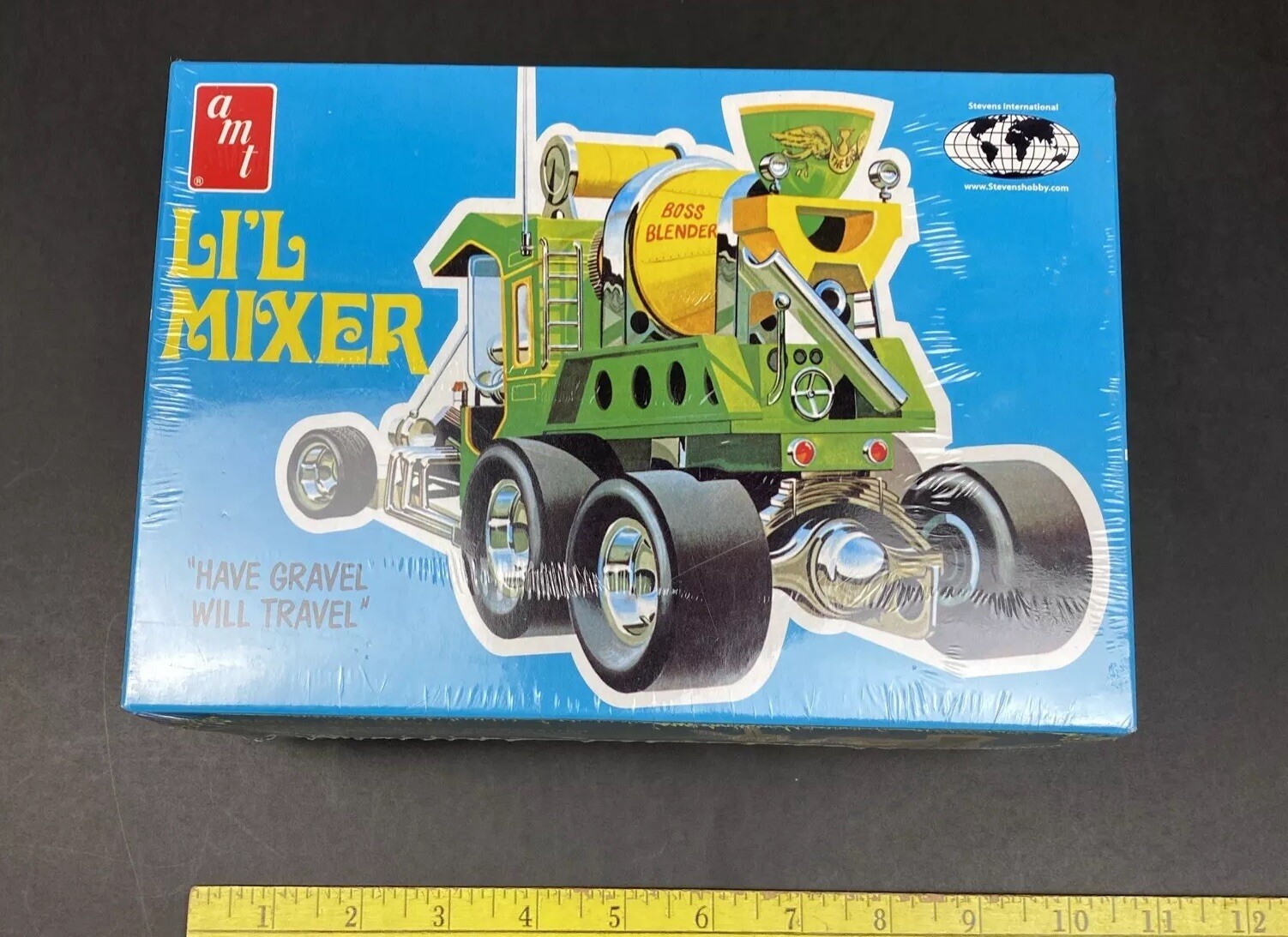 Vintage 2007 AMT 1/25th scale Li'L Mixer Custom Show Rod Model Kit NOS ...