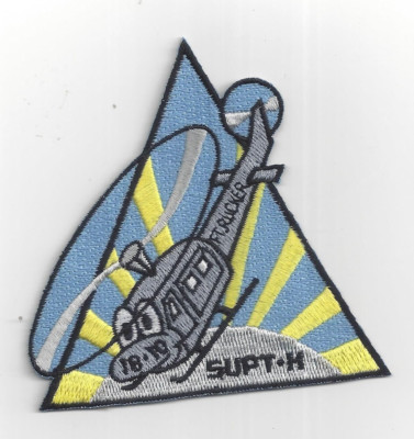 PATCH USAF CLASS 18-10 FORT RUCKER SUPT-H PILOT TRAINING HELICOPTER | eBay