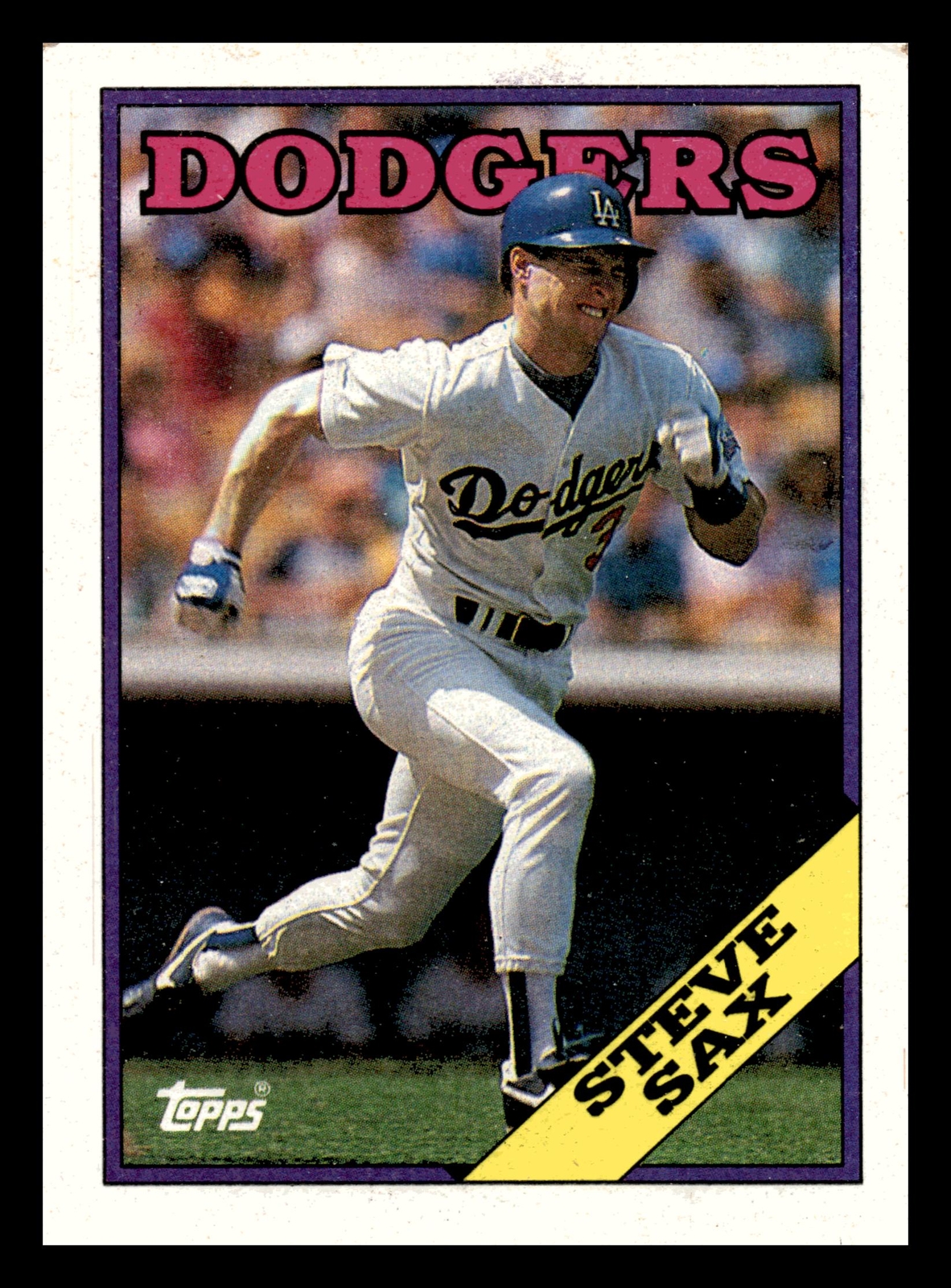 1988 Topps Steve Sax #305 Los Angeles Dodgers Near Mint NM or Better | eBay