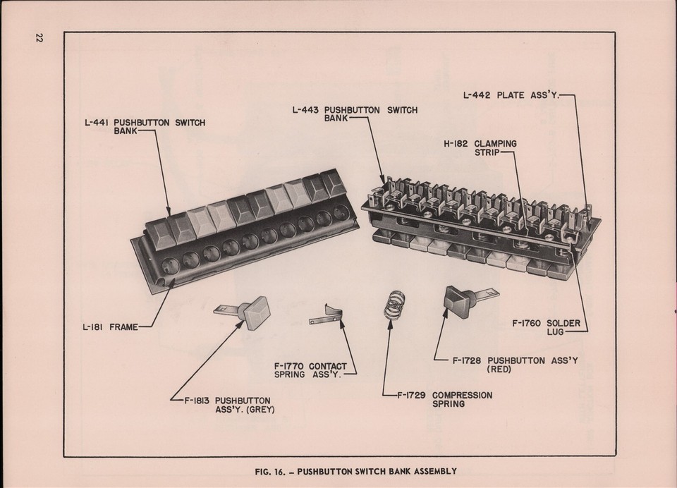 AMI C D40 D80 E80 E120 F80 F120 G80 G120 Contact Spring F-1770 - 12 each | eBay