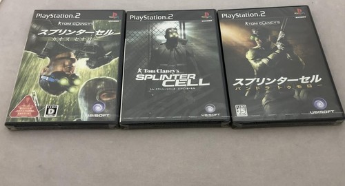 Ubisoft Tom Clancy Series 3-Piece Set Playstation2 PS2 | eBay