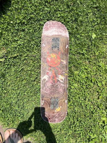 World Industries Skateboard Deck M.A.D. Slick Wet Willy Flame Boy Devil ...