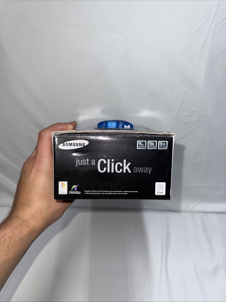 Samsung Digimax D53 5MP 3X Digital Camera Silver | eBay