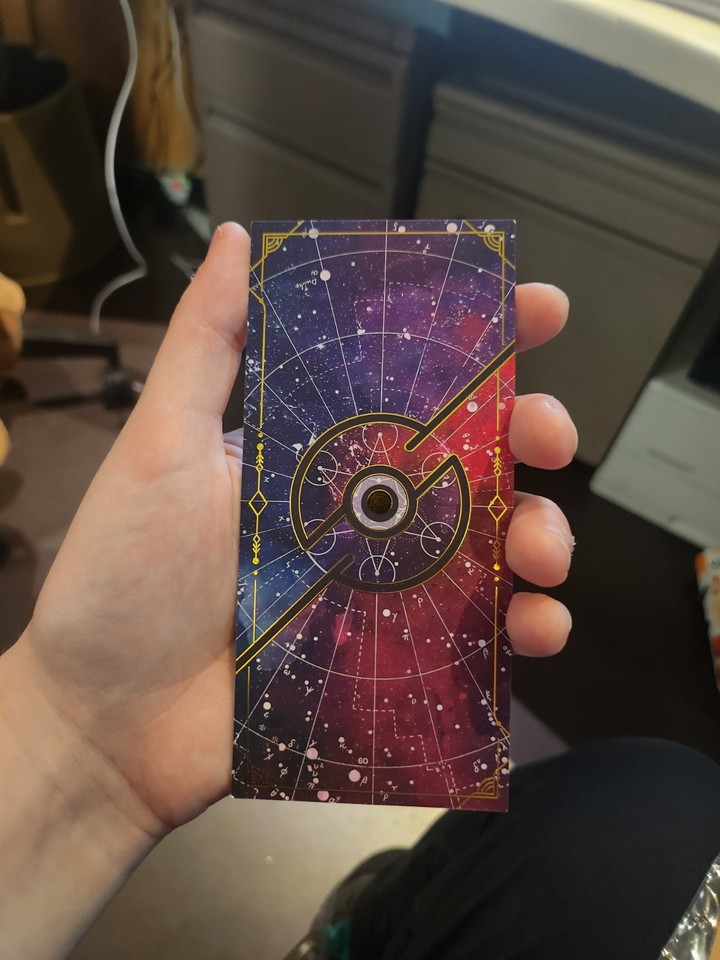 GOLD Tarot The Devil Pokémon Eif Origins 2.0 Zoroark Elf Origin ...