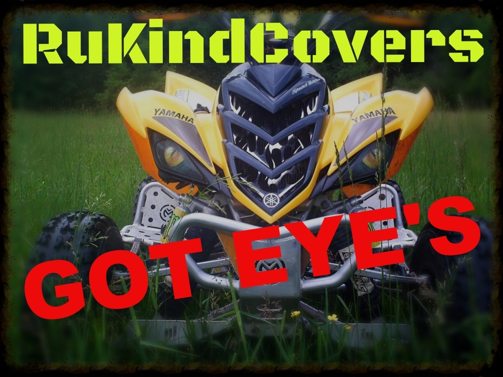 Polaris Sportsman 500 / 400 HULK GREEN Eyes RuKind HeadLight Covers ...