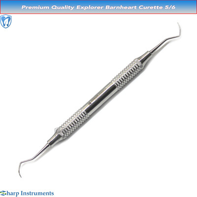 Barnhart Curette # 5/6 Hollow Handle Curettes Double Ended Dental ...