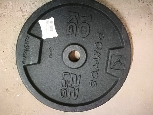 disque fonte poids 2x 10 kg fitness DOMYOS ! | eBay