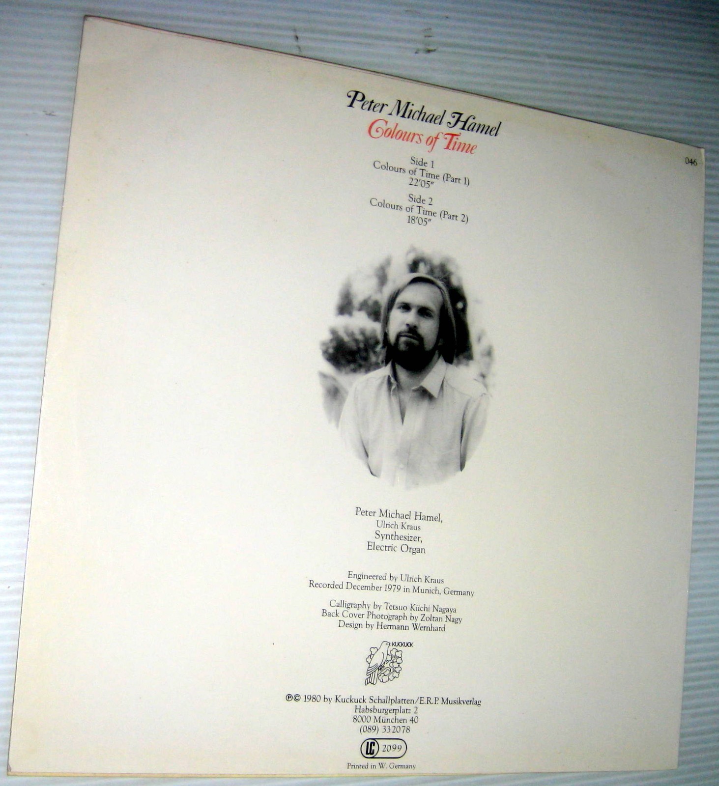 PETER MICHAEL HAMEL COLOURS of TIME LP of mixes PICTURE JACKET | eBay ...