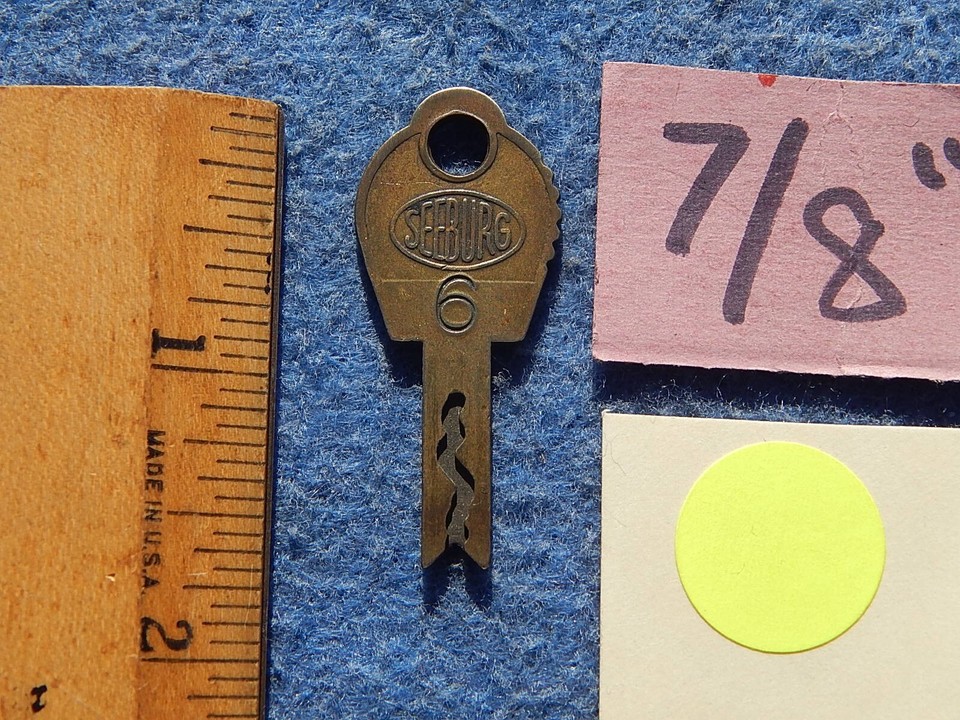 1930s 1940s Seeburg Cabinet Key for 7/8 inch lock - Bell 2JP 680 | eBay
