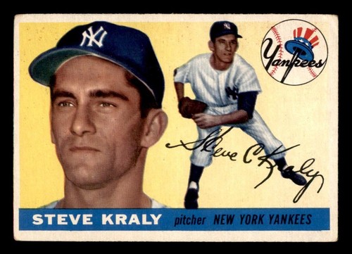 1955 Topps Baseball #139 Steve Kraly VG *i2 | eBay