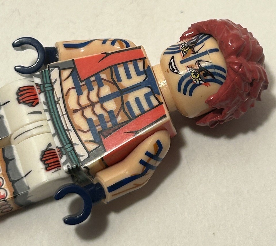 2 inch Custom Lego Demon Slayer Akaza Minifigure In Good Condition! | eBay