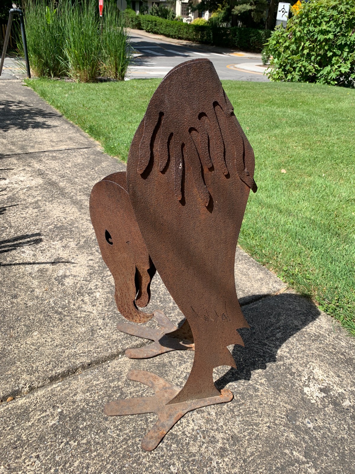Sedona Vulture Metal Yard Art Ornament | eBay