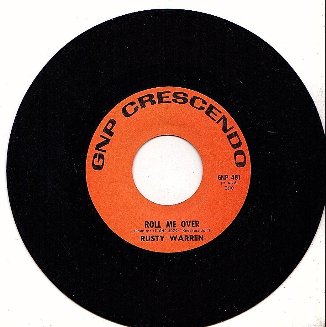 RUSTY WARREN ROLL ME OVER/WALTZ ME AROUND WILLIE 45RPM VINYL | eBay