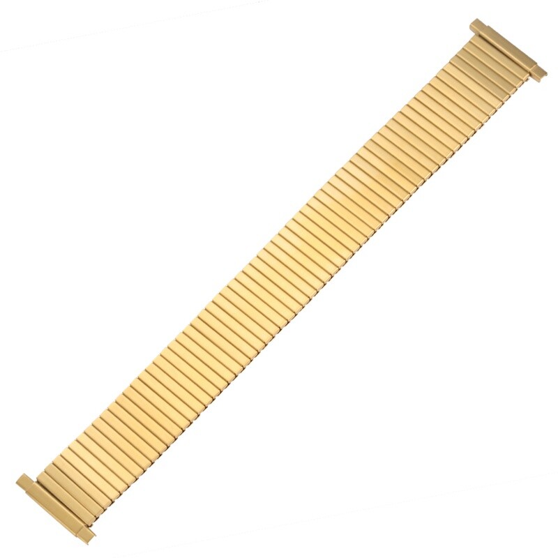 Stainless Steel Watch Band Elastic Strap Expansion Stretch Watchband 16 ...