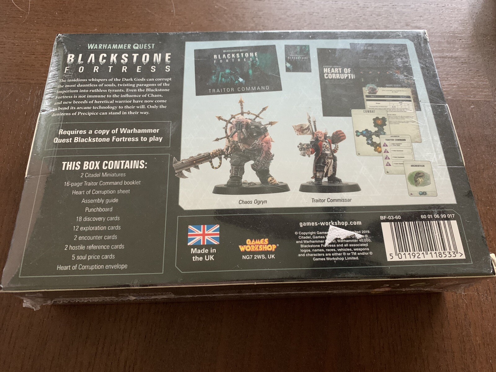 Blackstone Fortress Traitor Command | eBay