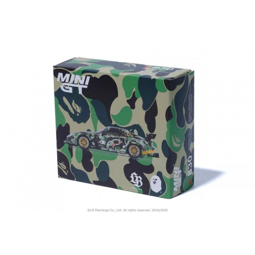 MINI GT BAPE LBWK Mazda RX-7 LB Super Silhouette Tokyo Auto Salon 2025 ...