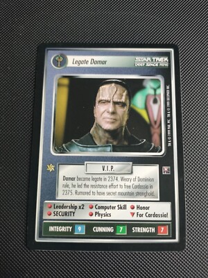 Legate Damar - Star Trek ccg | eBay