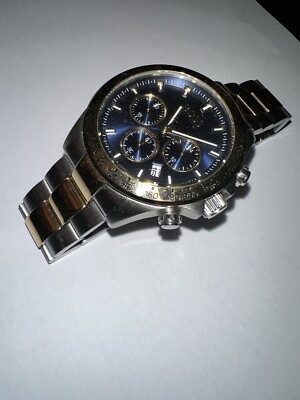 Hugo Boss Hero Sport Mens Watch - Silver/Gold (1513767) MINT CONDITION ...