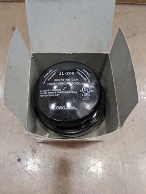 LONGJOIN JL-208 Shorting Cap 3-Pin Twist-Lock 0-480VAC, 50/60HZ | eBay