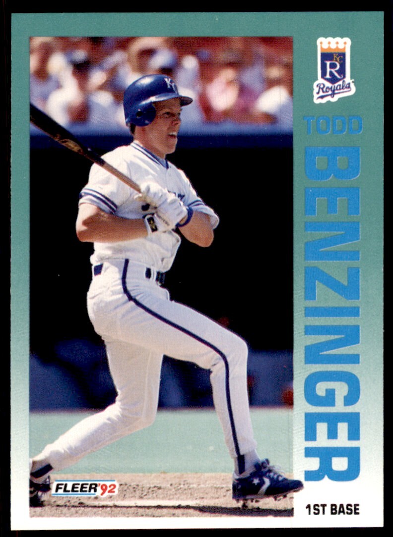 1992 Fleer Todd Benzinger Baseball Cards #152 | eBay